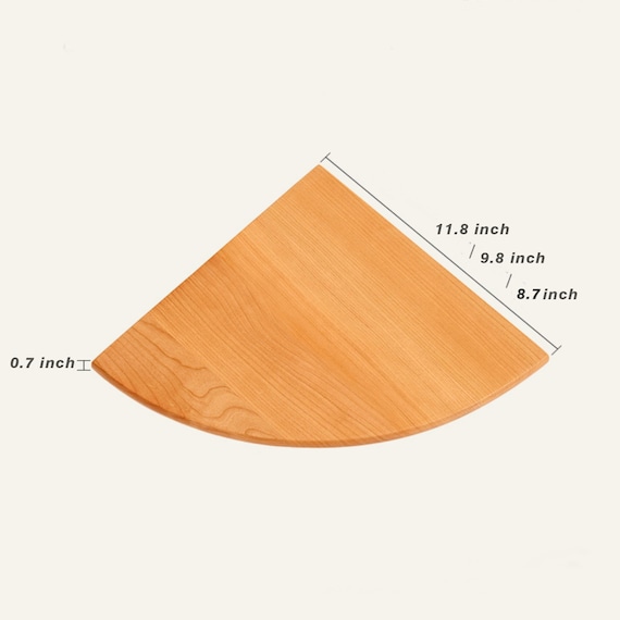 Quarter Round Shelf Desktop