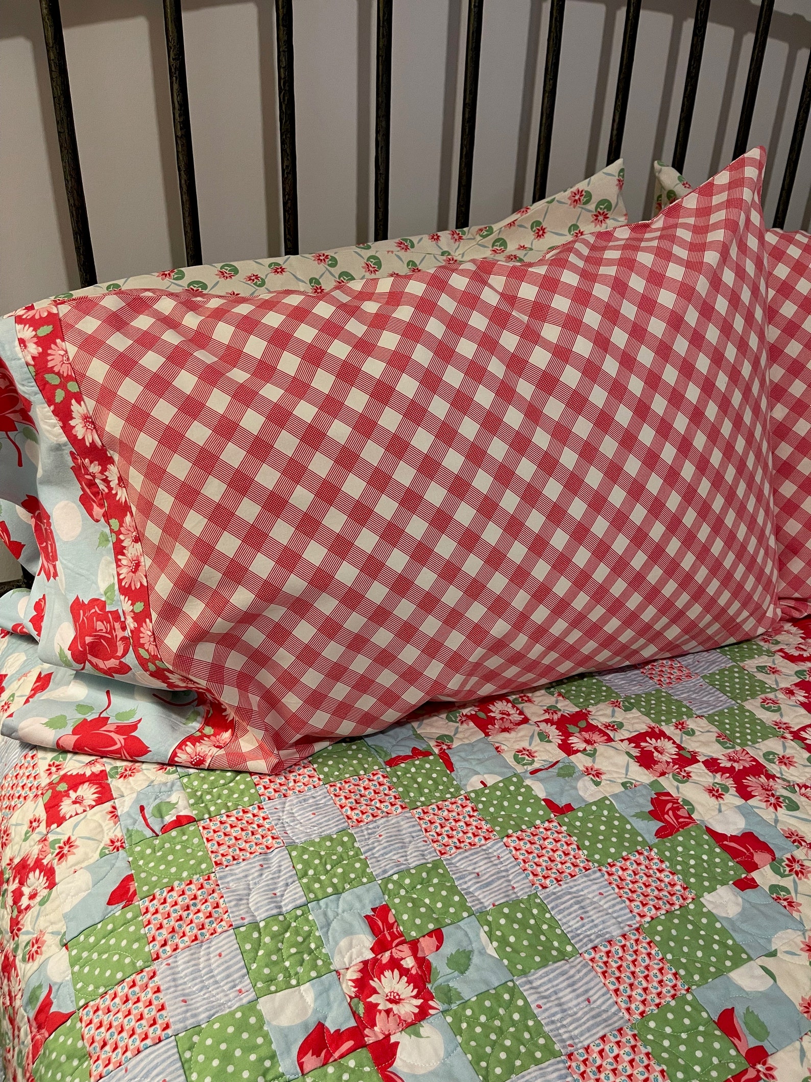 Pillowcase Pattern for "standard" and "king Size" Pillows. - Etsy