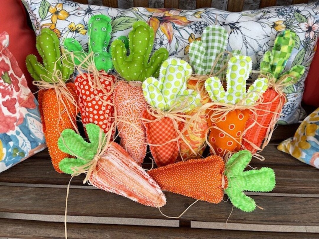 Stuffed Fabric Carrot Pattern - Etsy