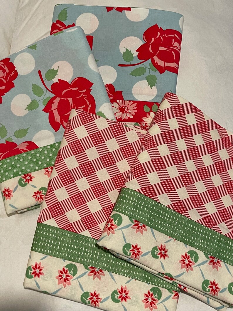 Pillowcase Pattern for "standard" and "king Size" Pillows. - Etsy