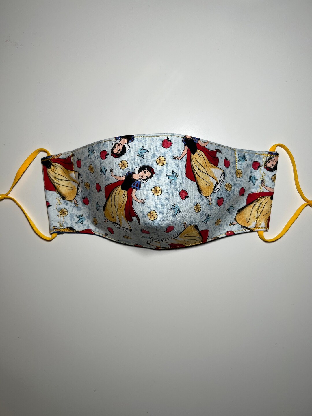 Snow White Mask Snow White and the Seven Dwarfs Cotton - Etsy