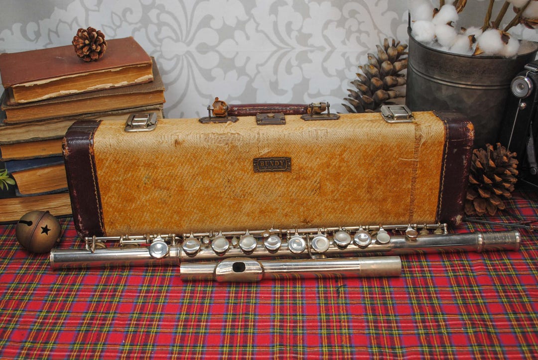 Nice Vintage Bundy Flute Made by Selmer With Case - Etsy