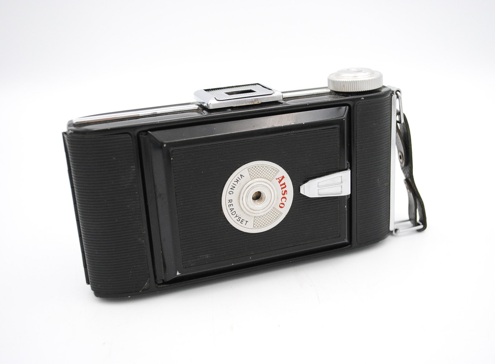 NICE Vintage Ansco gaf Viking Readyset Folding Bellows Camera With Case ...