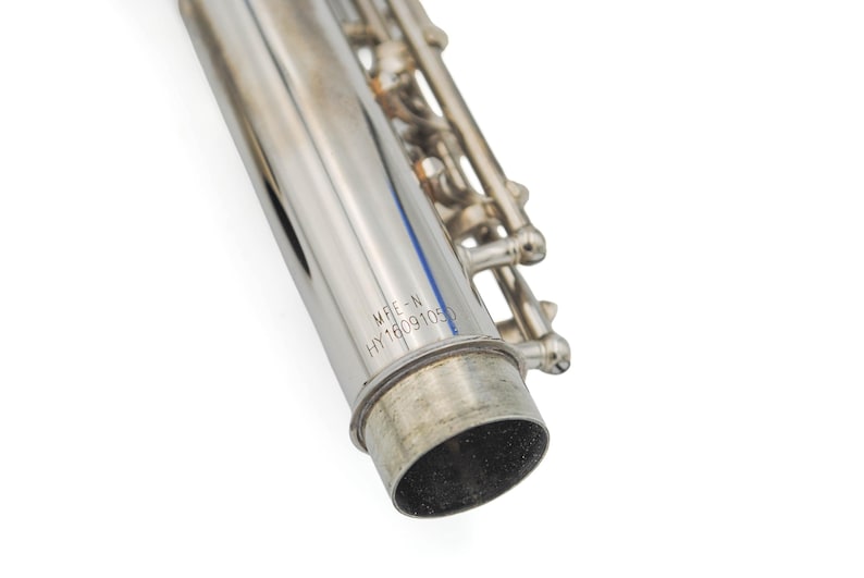 Vintage Cecilio Mendini MFE-N Silver Nickel Plated Flute With Nylon ...