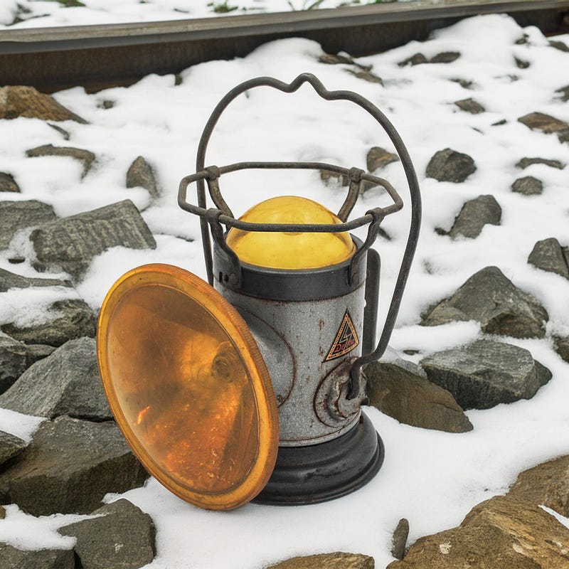 Railroad Lantern - Etsy