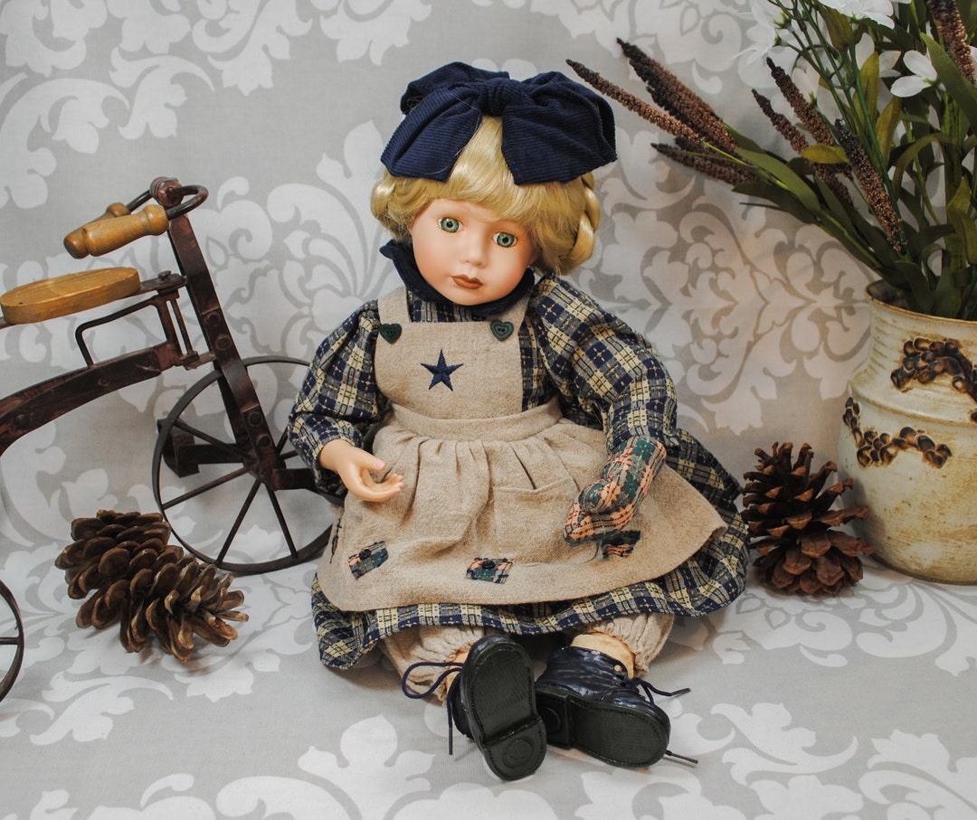 Vintage Jean Marie Porcelain Doll: Boyds Yesterdays Child, Numbered ...