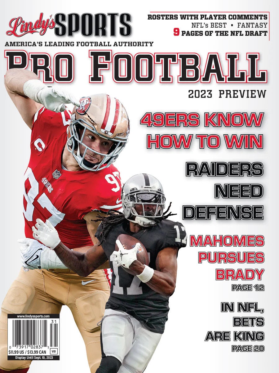 Lindy's Sports Pro Football NFL Preview 2023 - COVERS VARY - Etsy