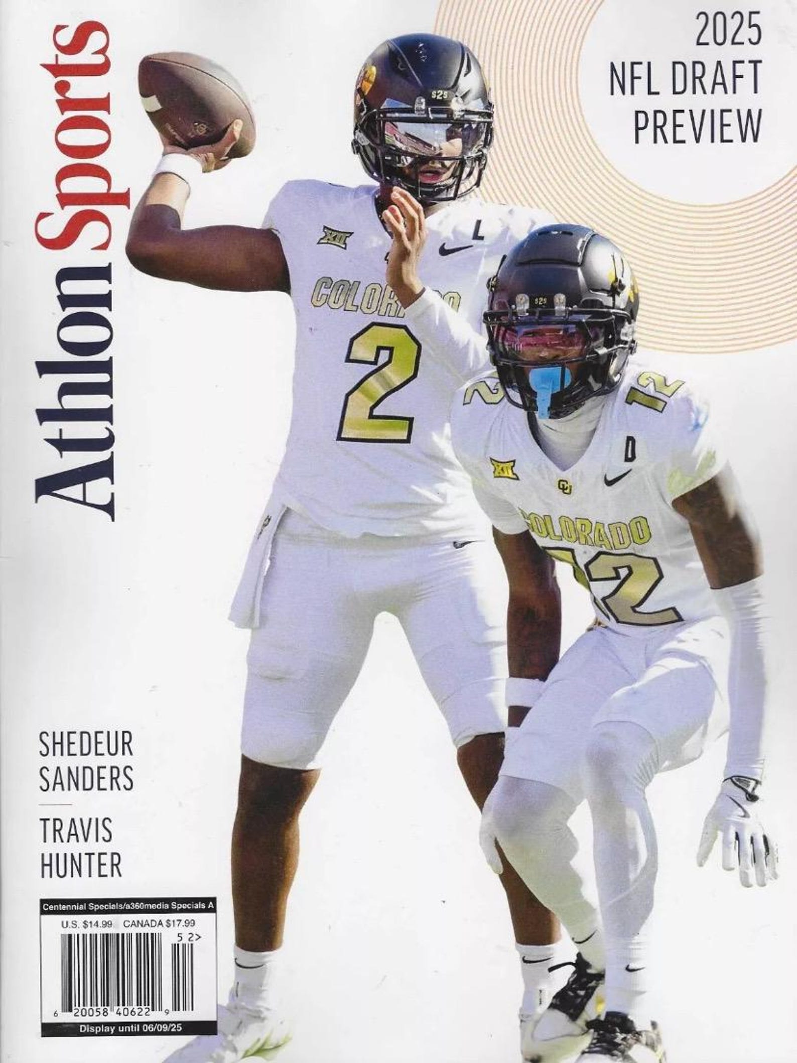 Athlon Sports Pro Football Draft 2025 Guide MAGAZINE Shedeur Sanders ...