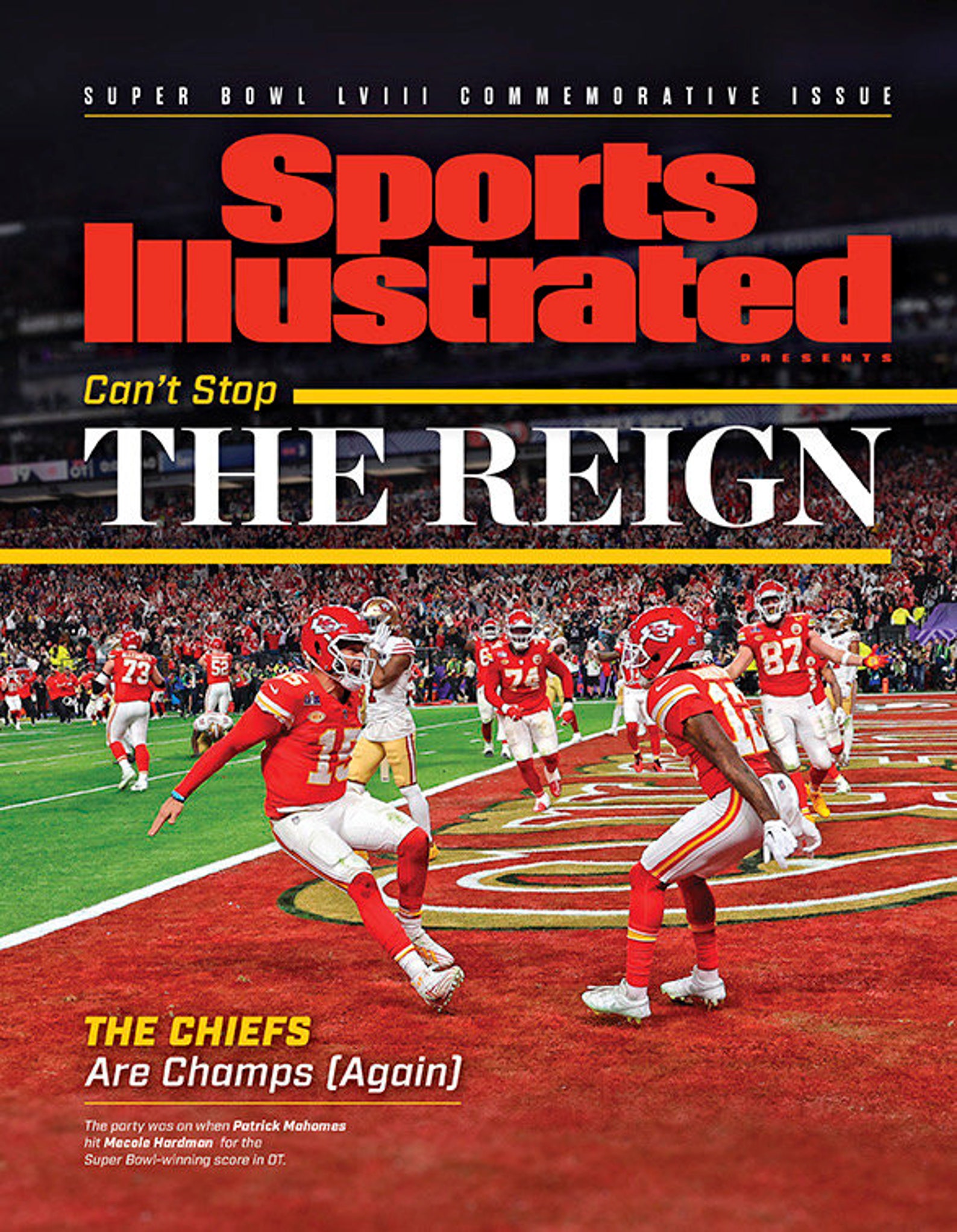Sports Illustrated 2024 MAGAZINE Kansas City Chiefs Patrick Mahomes ...