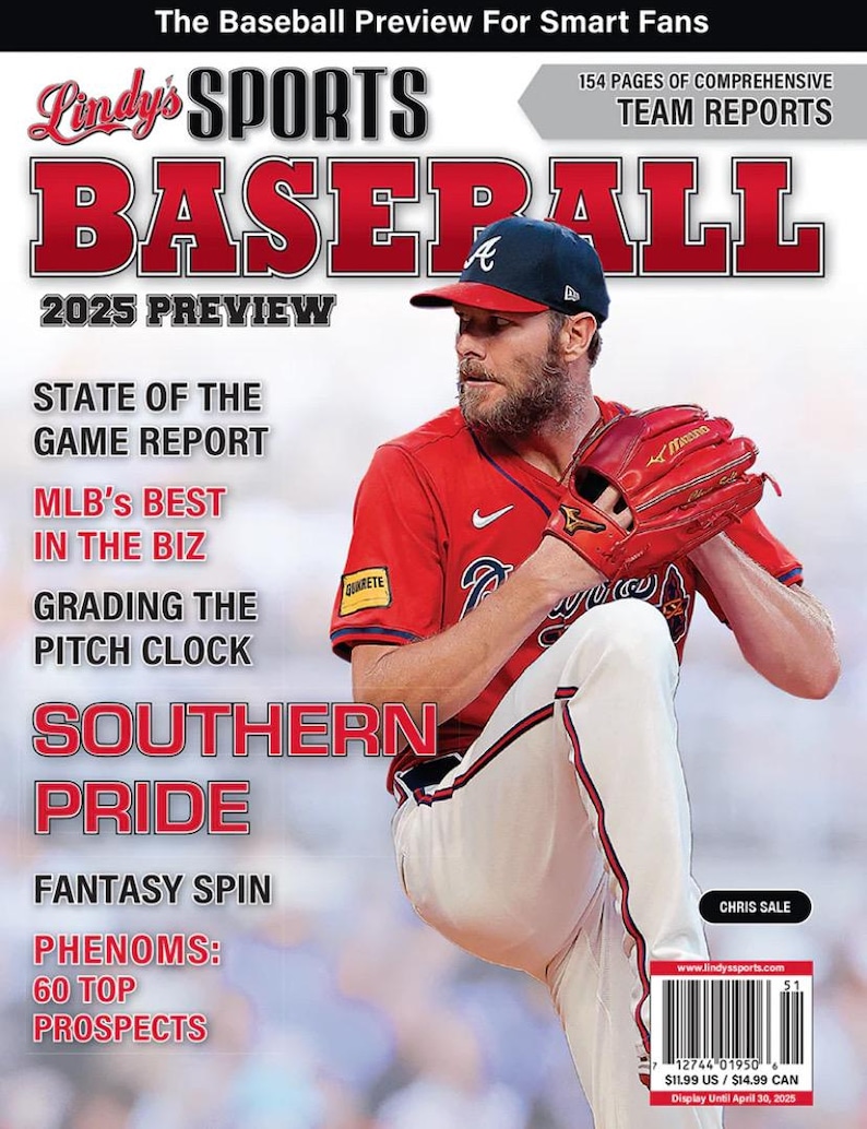 2025-2026 Lindy's Sports Baseball Preview MLB Magazine - COVERS VARY - Etsy