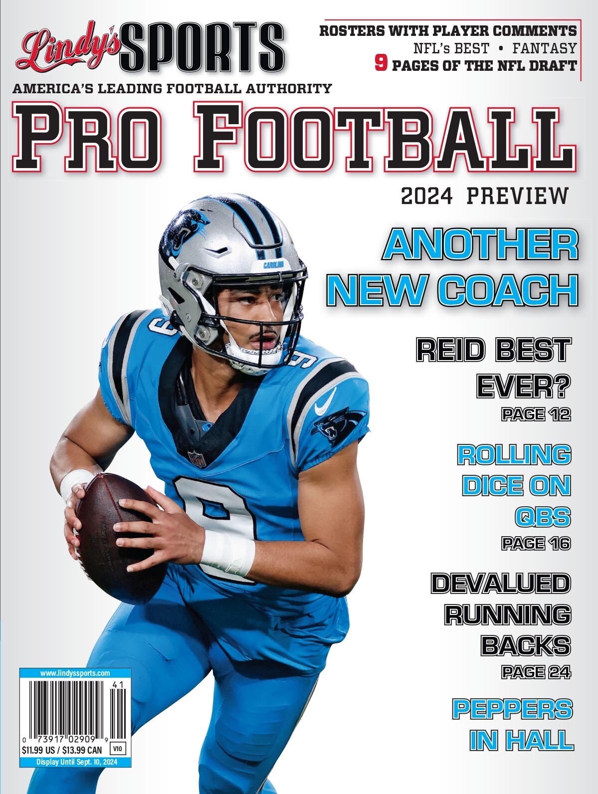 Lindy's Sports Pro Football NFL Preview 2024 COVERS VARY - Etsy