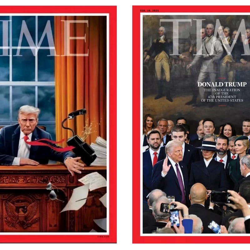 Time Magazine Donald Trump - Etsy
