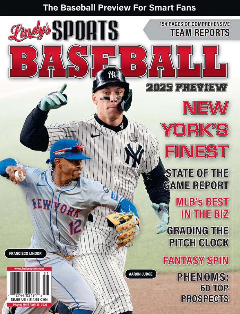 2025-2026 Lindy's Sports Baseball Preview MLB Magazine - COVERS VARY - Etsy