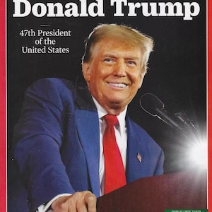 Time Magazine Cover of Donald Trump - Etsy