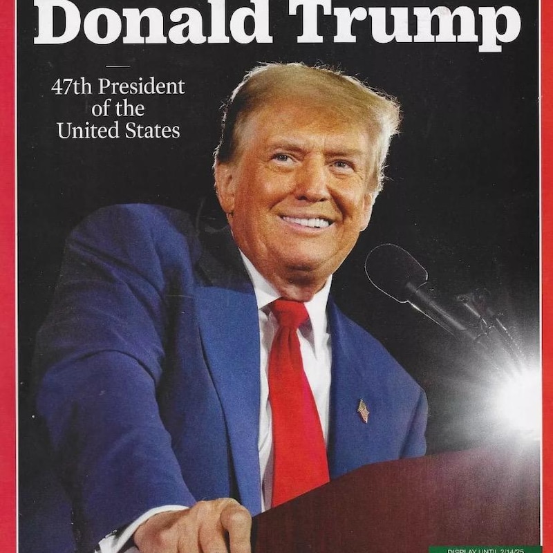 Time Magazine Donald Trump - Etsy