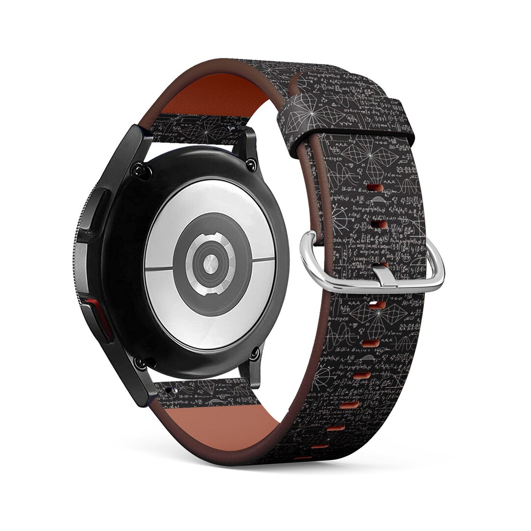Math Algebra Vegan Leather Galaxy Watch Band - Etsy