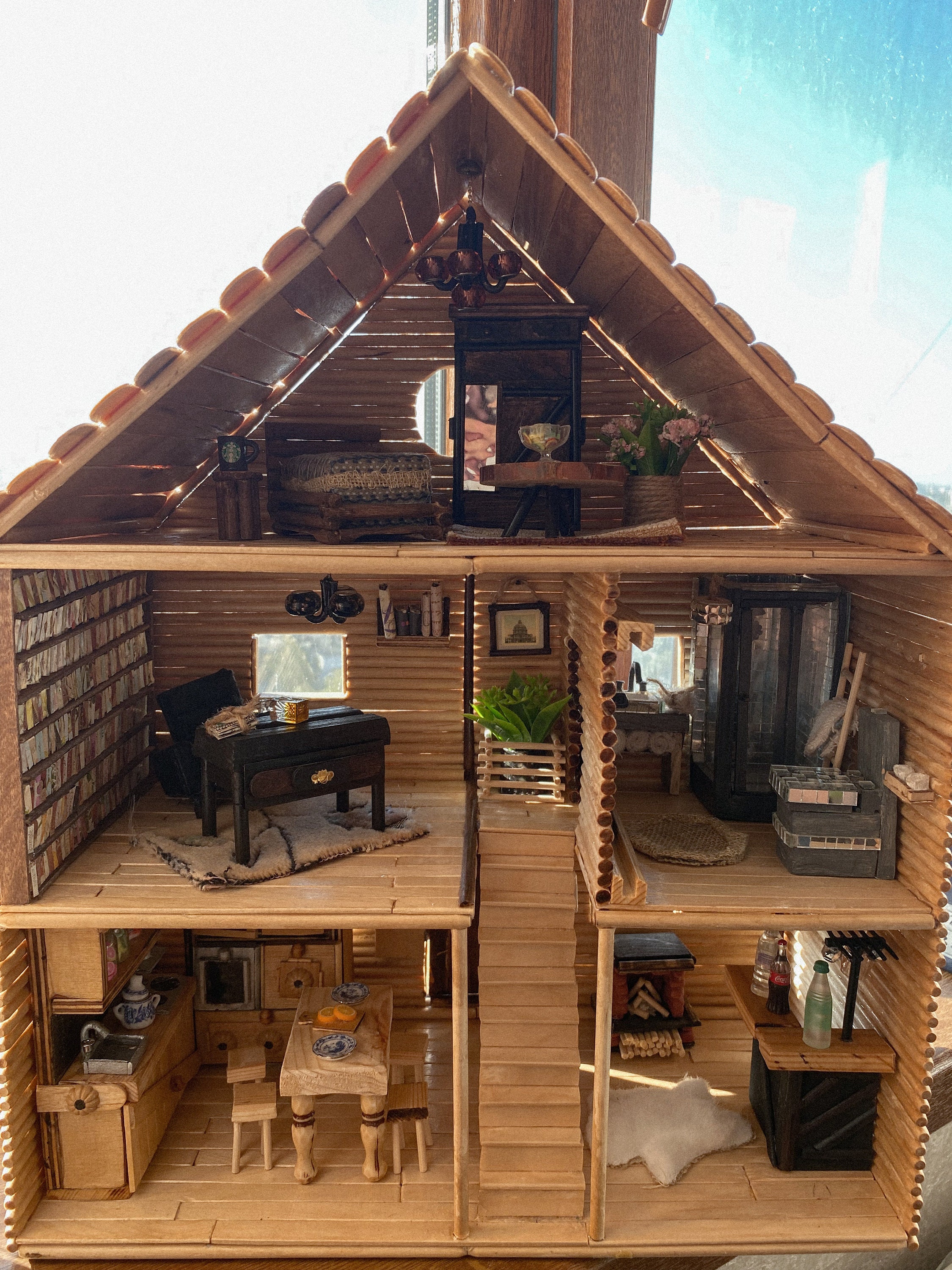 Unique Handmade Doll House - Etsy