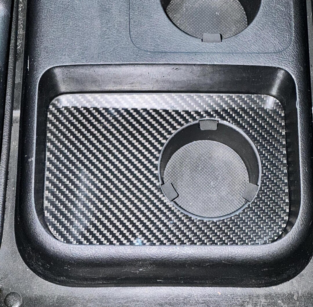 Honda Element- Carbon Fiber-center Console Cupholder Trim - Etsy