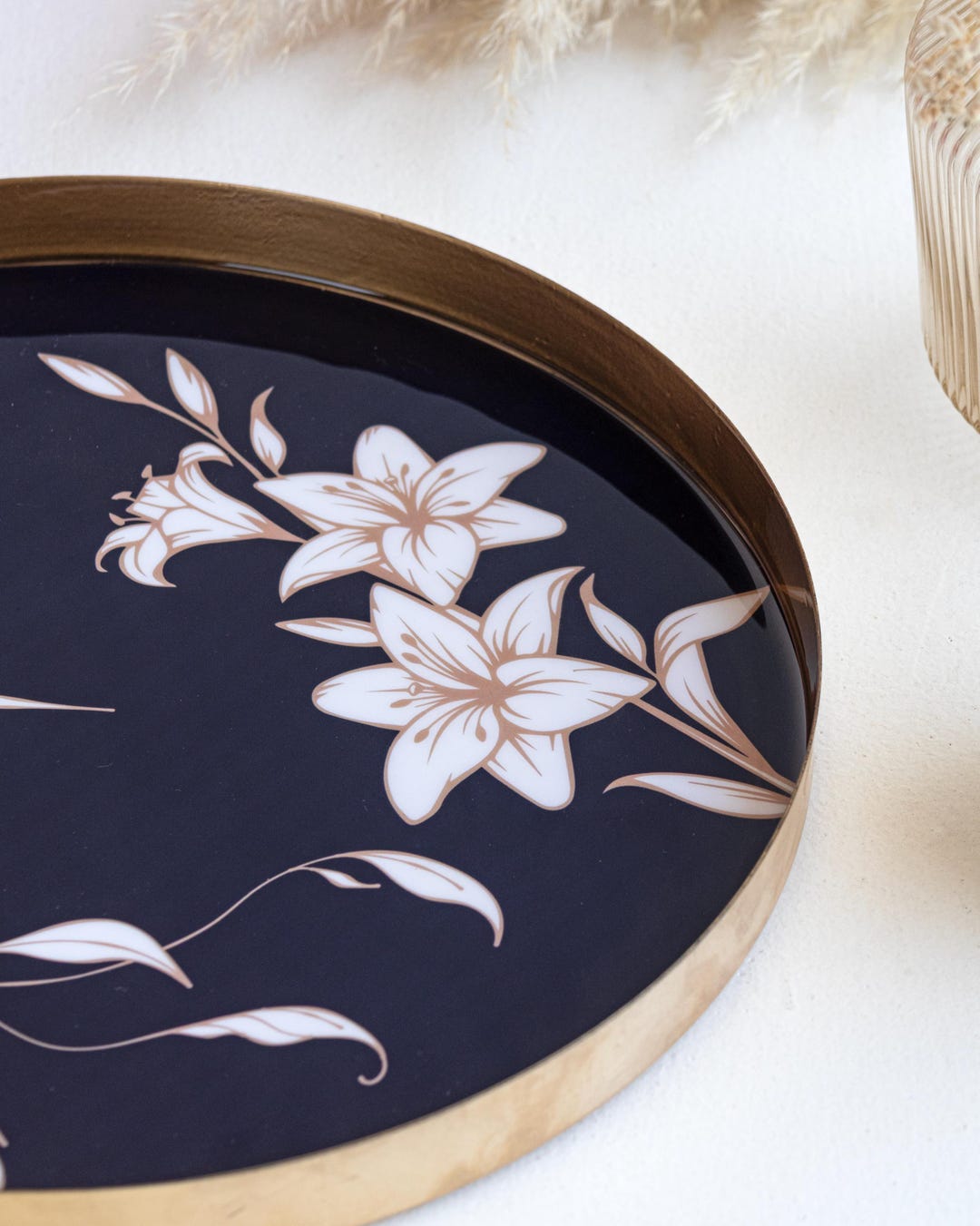 Designer Metal Decorative Trays – Serving, Decorative & Gift Tray ...