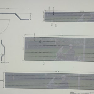 Industrial Self Dump Hopper Plans: CNC Waste Bin (dxf-dwg-stp-pdf-iam ...