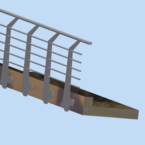 Different Railings for Your Home!dxf and Svg Lasercut Cnc Ready. Steel ...