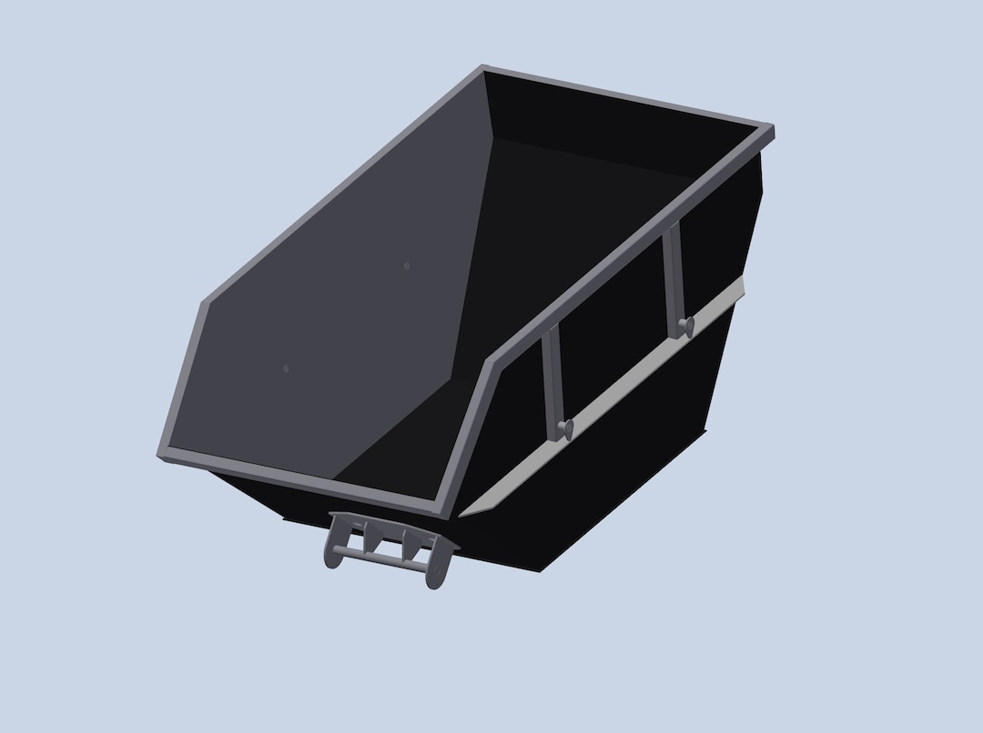 Plans Lasercut Ready for a Small Skip Bin 3000lt - Etsy