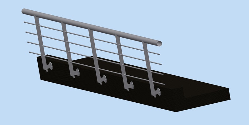Different Railings for Your Home!dxf and Svg Lasercut Cnc Ready. Steel ...