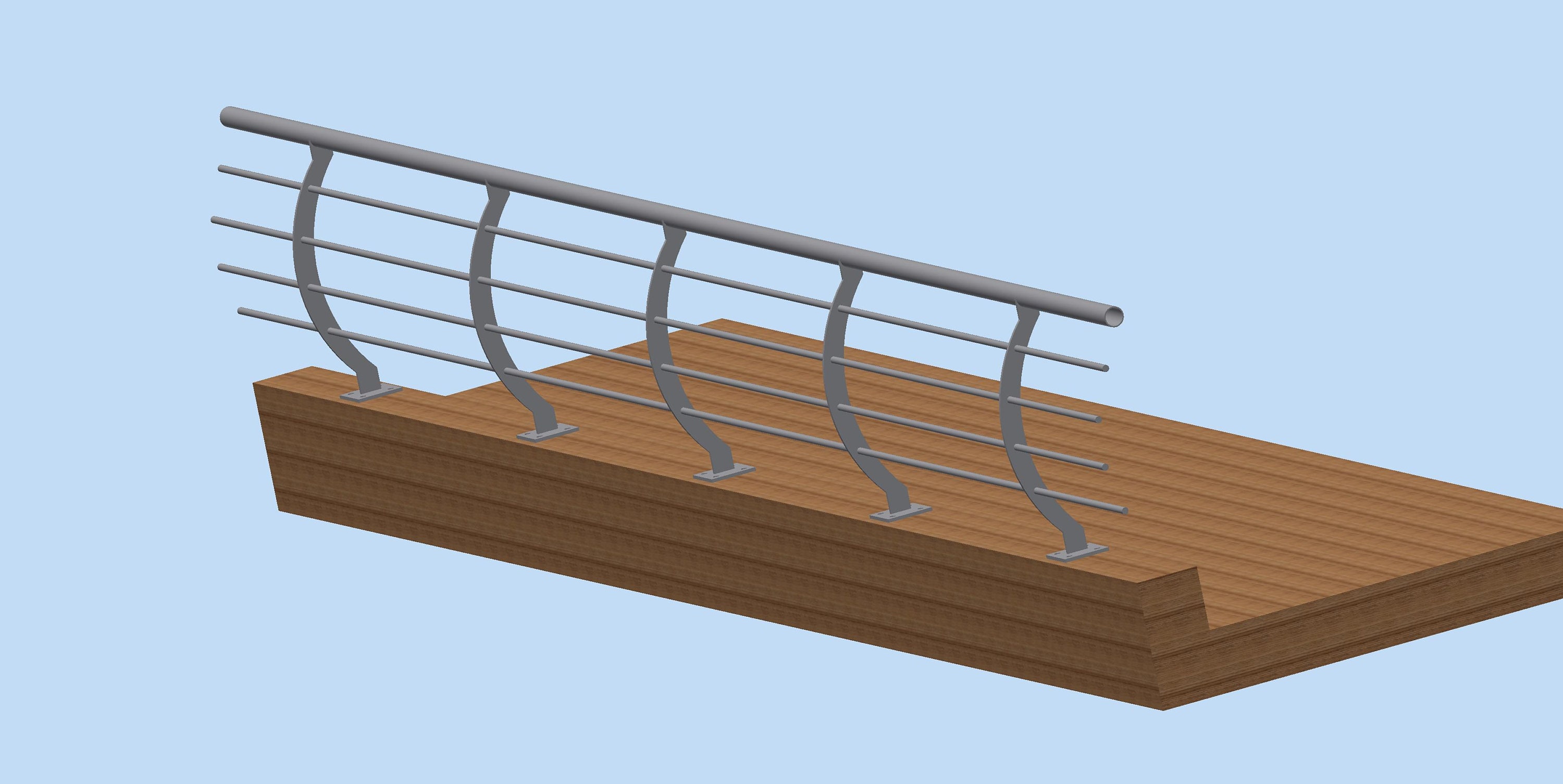 Different Railings for Your Home!dxf and Svg Lasercut Cnc Ready. Steel ...