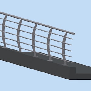 Different Railings for Your Home!dxf and Svg Lasercut Cnc Ready. Steel ...
