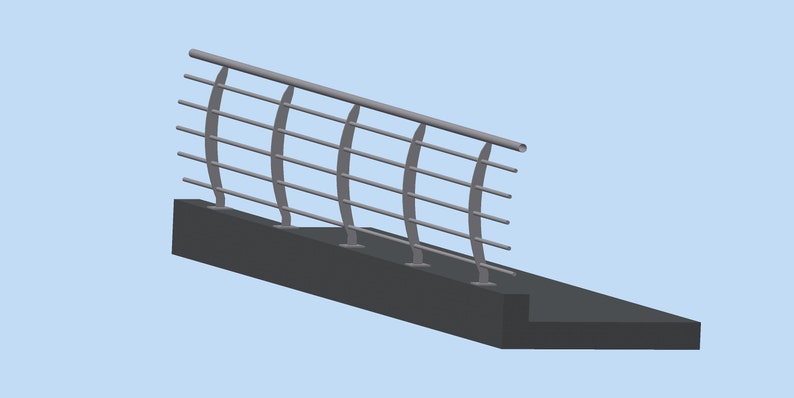 Different Railings for Your Home!dxf and Svg Lasercut Cnc Ready. Steel ...