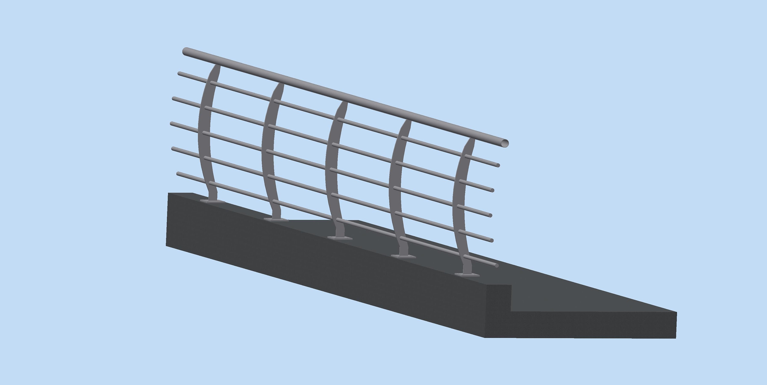 Different Railings for Your Home!dxf and Svg Lasercut Cnc Ready. Steel ...