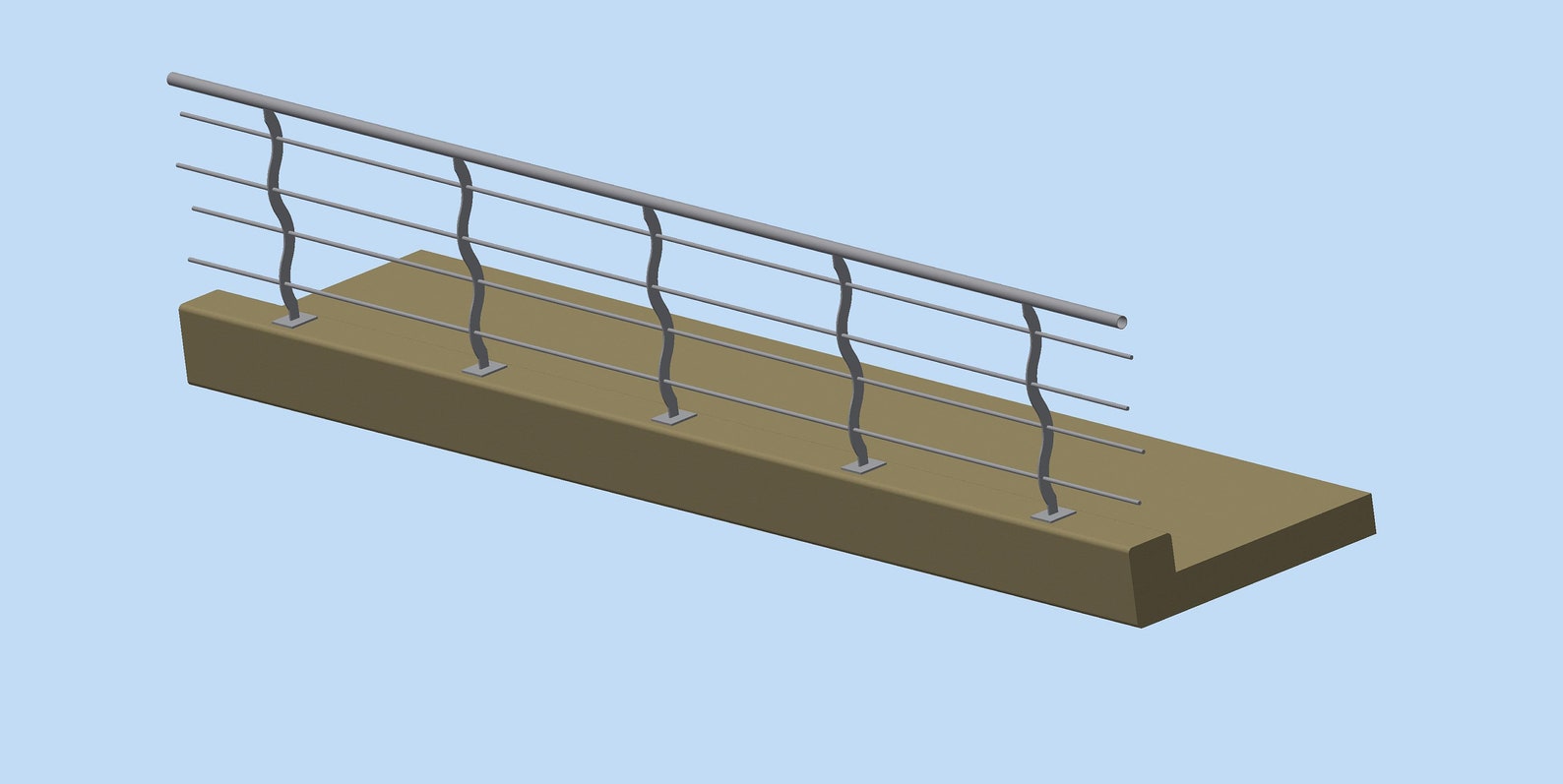 Different Railings for Your Homedxf and Svg Lasercut Cnc Ready. Steel ...