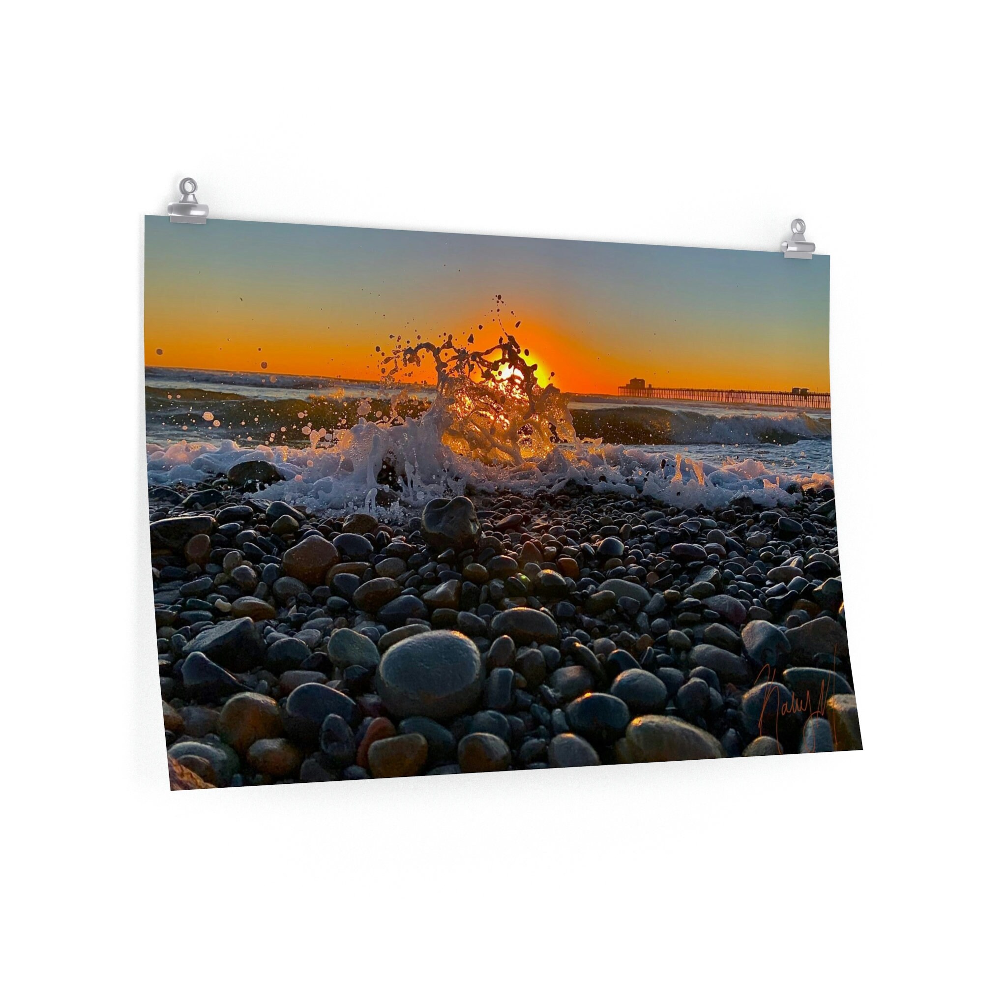 Beach Sunset Posters - Etsy