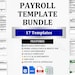 Payroll Templates Bundle 2025: Pay Stub, Time Sheet, Direct Deposit ...