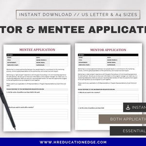 Mentorship Program Toolkit: Mentor & Mentee Resources (digital Download ...