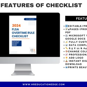 FLSA Overtime Checklist & Rule Guide: HR Compliance, Employment Law ...