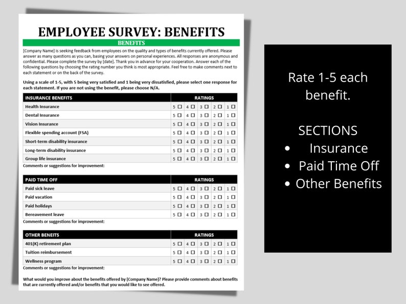 Employee Benefits Survey: Medical, Dental, PTO, Voluntary | Total ...