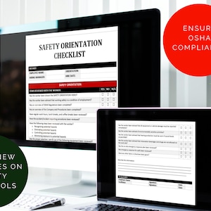 Safety Orientation Checklist: OSHA Training, HR Onboarding Forms ...