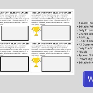 Employee Success Card Template: HR Recognition Award (digital Download ...