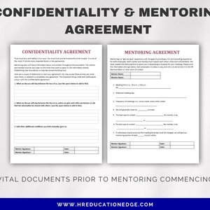 Mentorship Program Toolkit: Mentor & Mentee Resources (digital Download ...