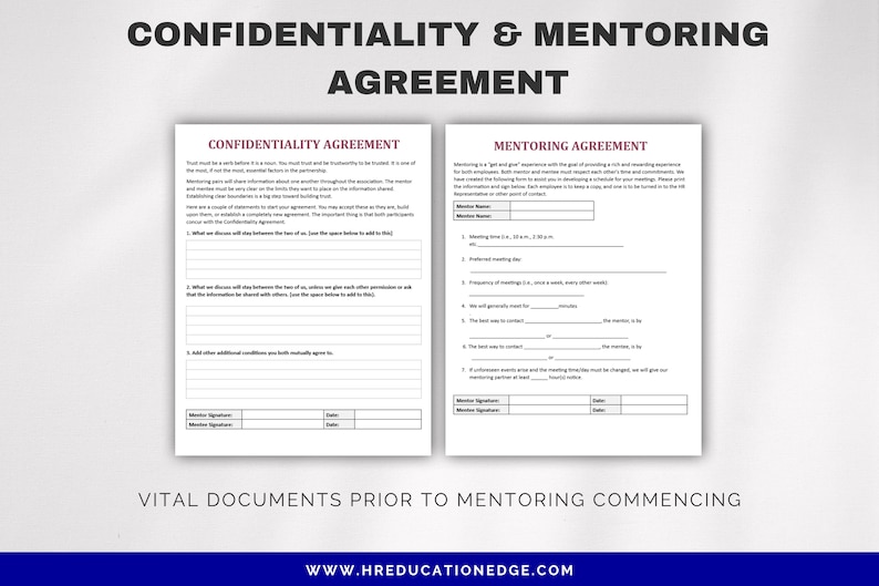 Mentorship Program Toolkit: Mentor & Mentee Resources (digital Download ...