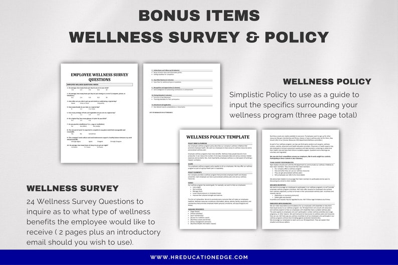 Employee Wellness Program | Implementation/management Guide | Workplace ...