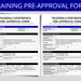HR Pre-approval Form for Employee Training and Conferences - Etsy