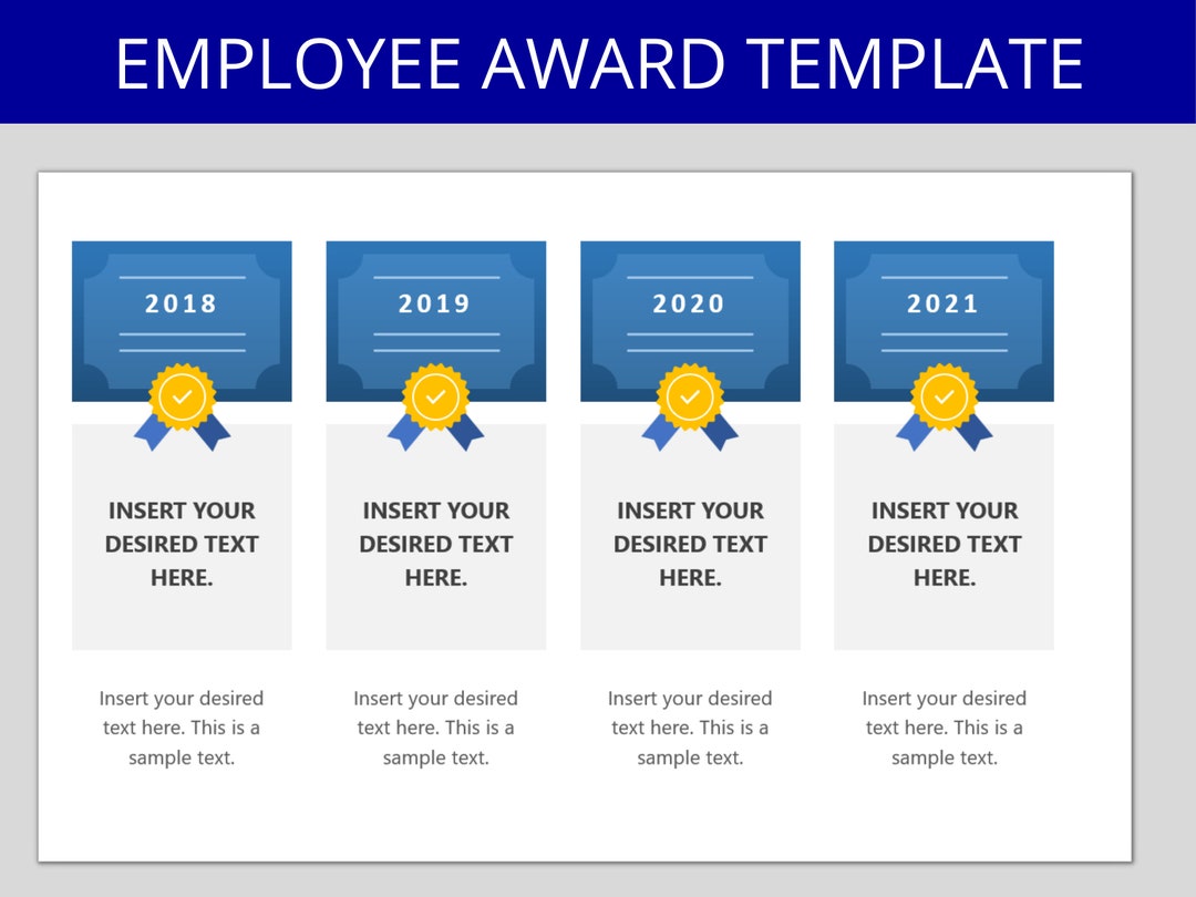 Employee Awards Template Employee of the Month / Year Employee ...