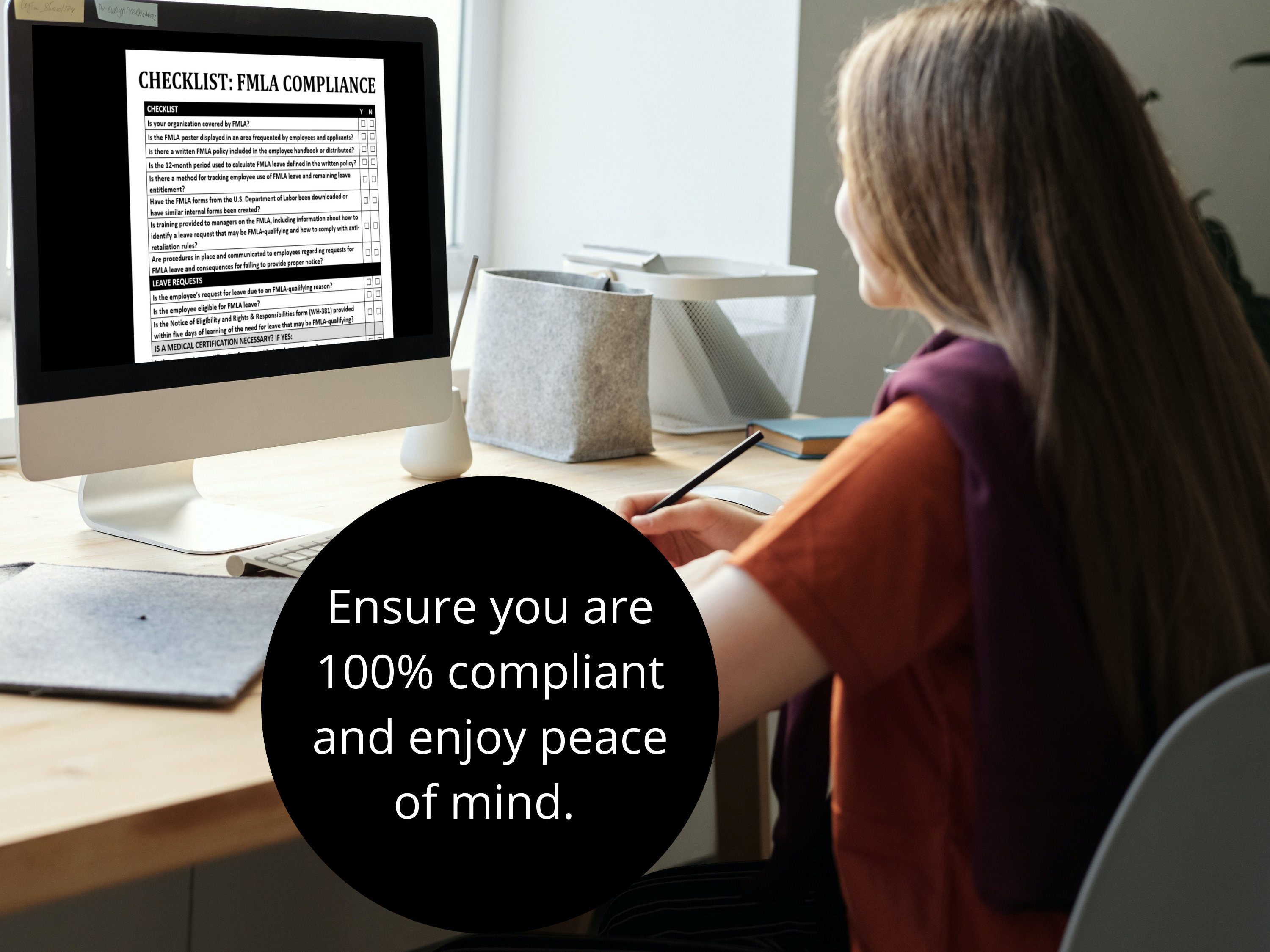 FMLA Compliance Checklist: Editable HR Template (digital Download) - Etsy