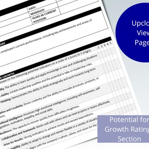 Hipo Identification Form | High-potential Employee | Top Talent ...