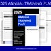 2025 Annual Training Plan Template: Corporate Employee Development (MS ...