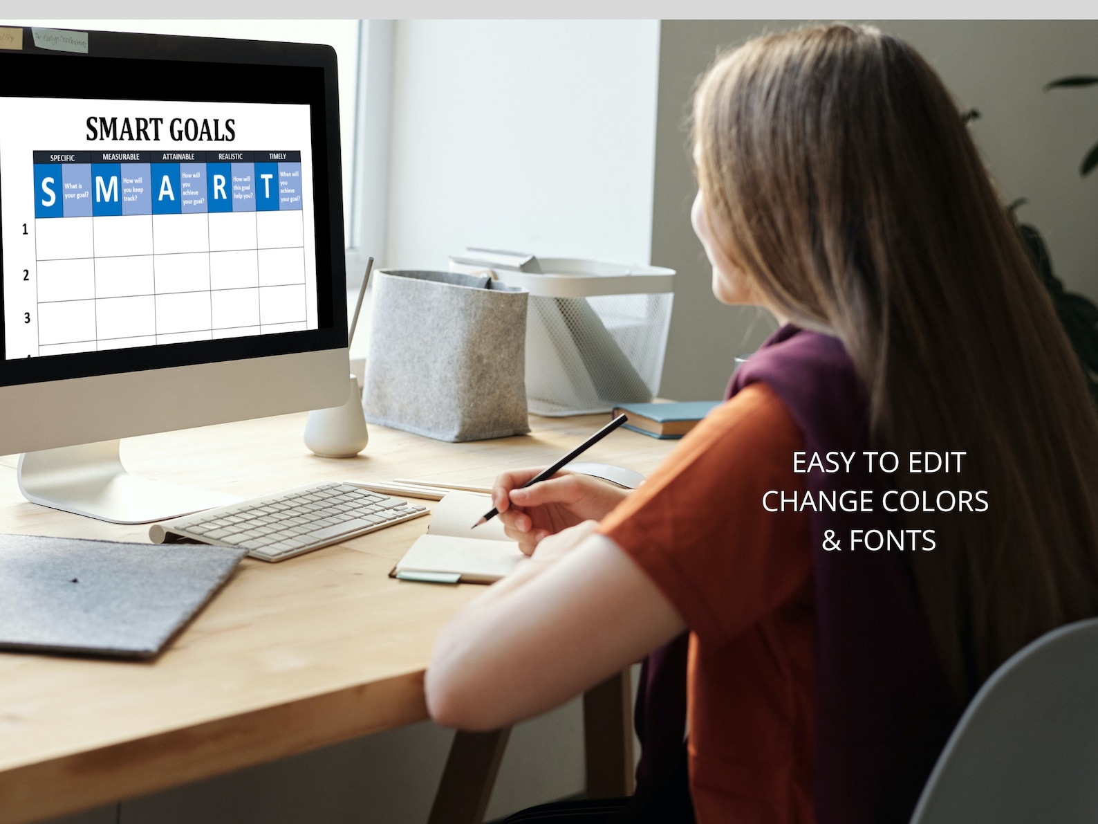 SMART Goals Template: Employee Performance Appraisal (MS Word) - Etsy