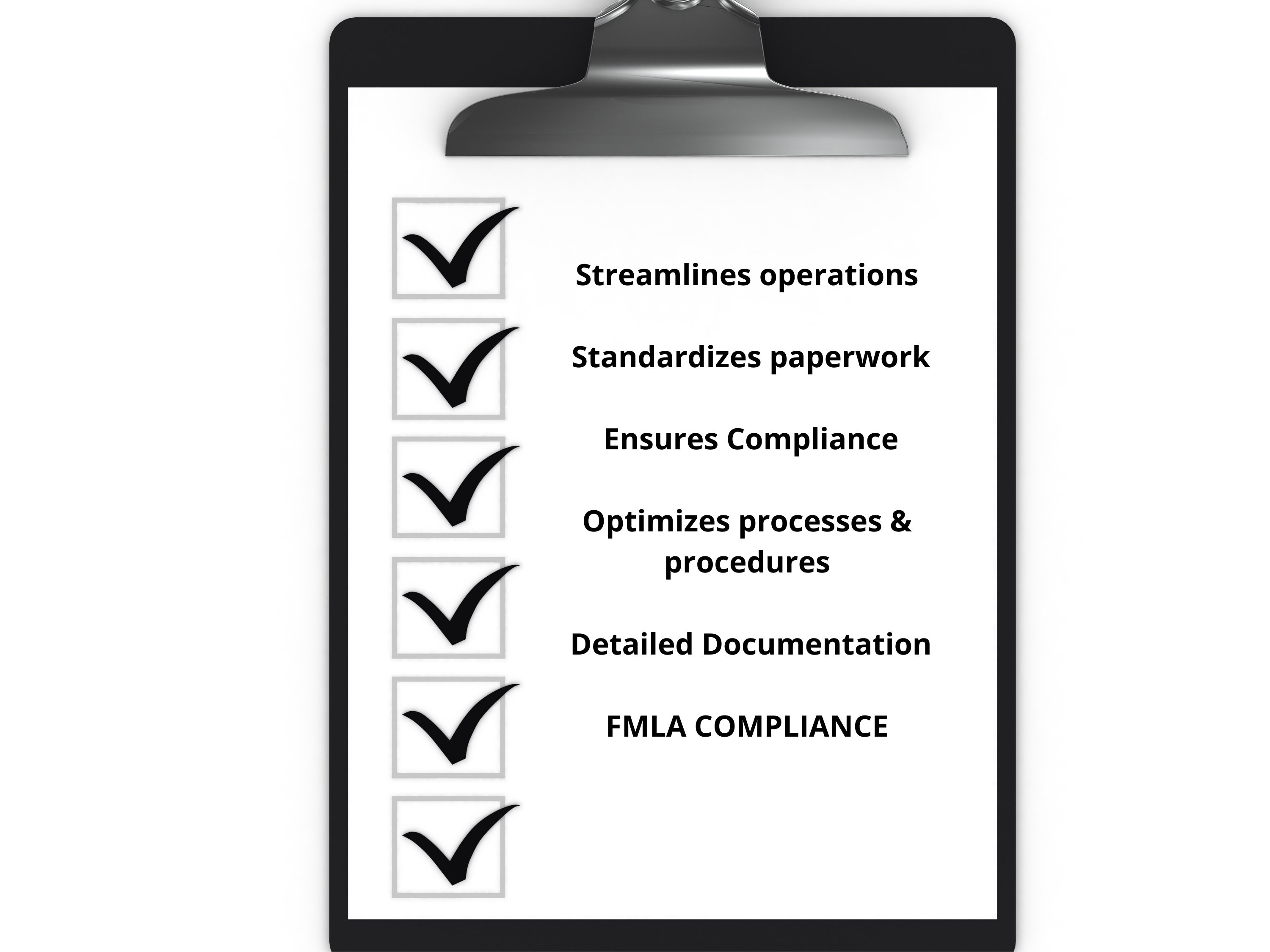 FMLA Compliance Checklist: Editable HR Template (digital Download) - Etsy