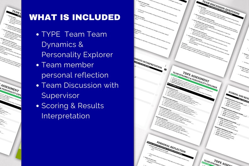 Team Dynamics & Personality Explorer: HR Team Building Tool (digital ...